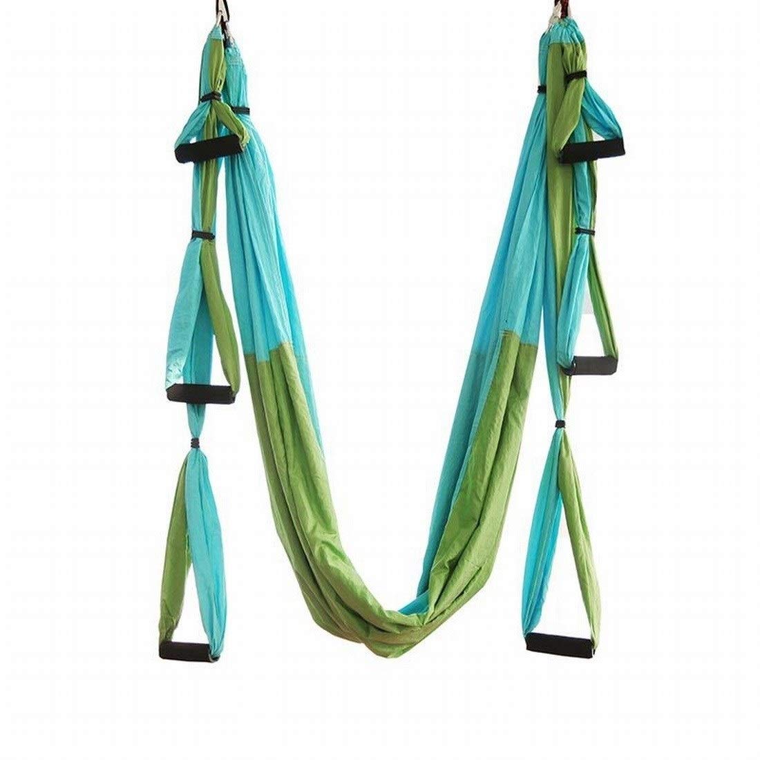 Kajuer Aerial Yoga Swing Set with Extension Straps – Hammock Station