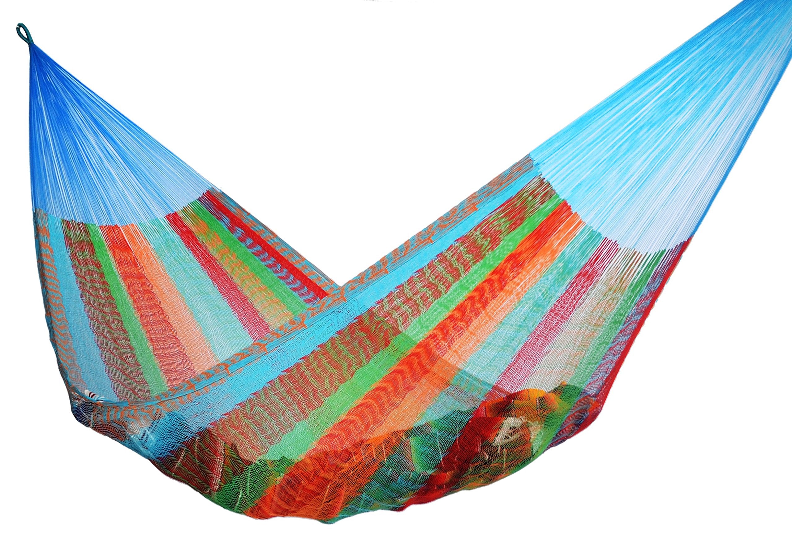 Multicolor Double Size Mayan Hammock - Hammocks Rada – Hammock Station